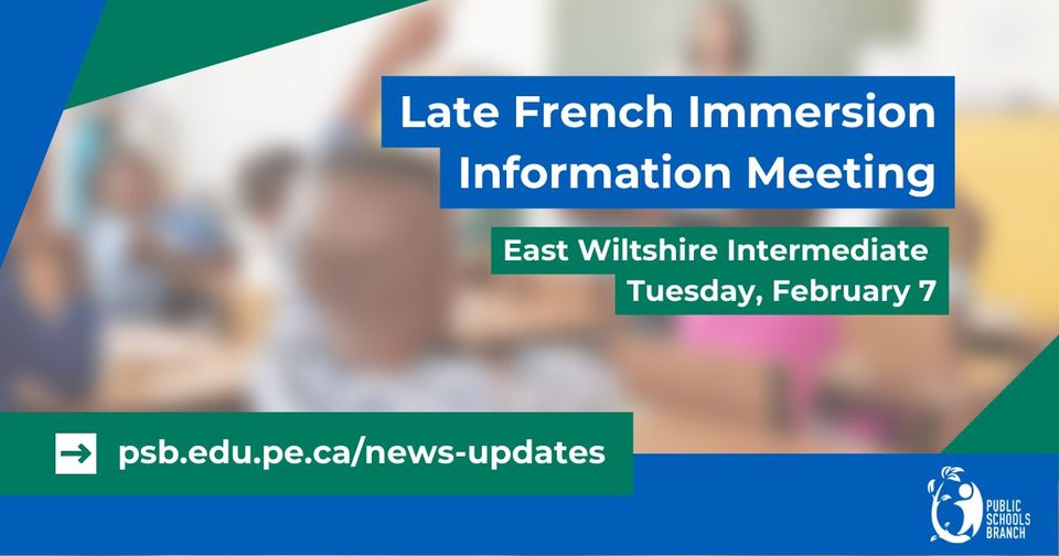 Grade 7 French Immersion Info Session | Englewood Elementary
